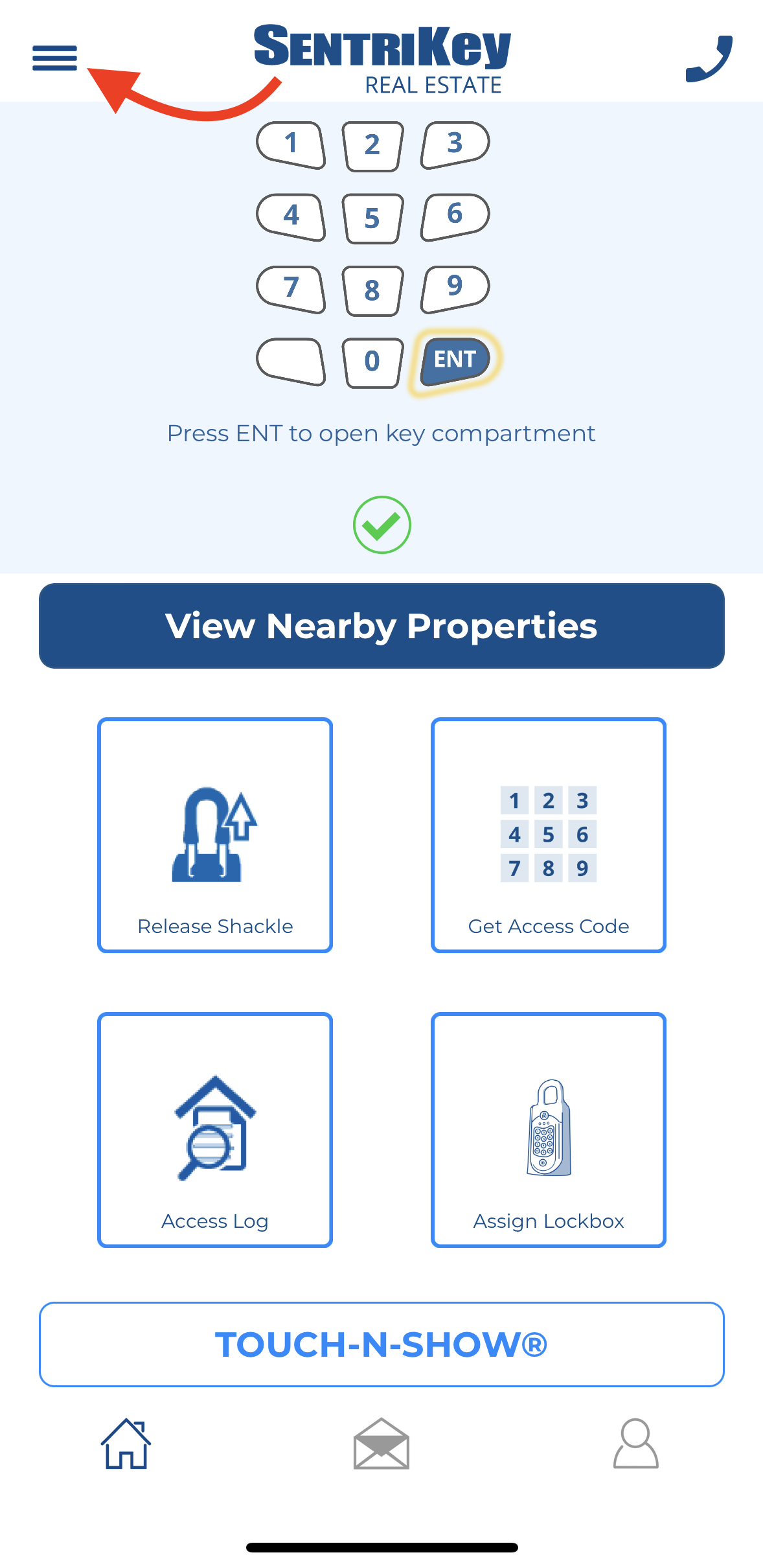 Sentrilock: Lockbox Purchase & Take Ownership