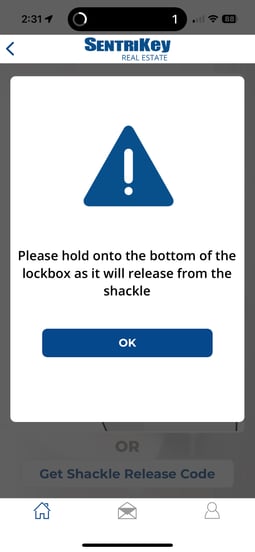 Sentrilock: Opening the Lockboxes and Removing the Shackle