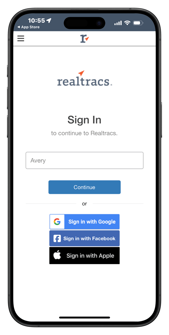 Realtracs App: Download