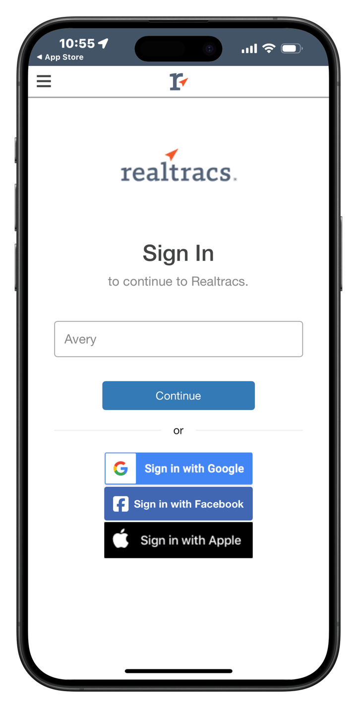 Realtracs App: Download