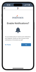 Realtracs App: Download