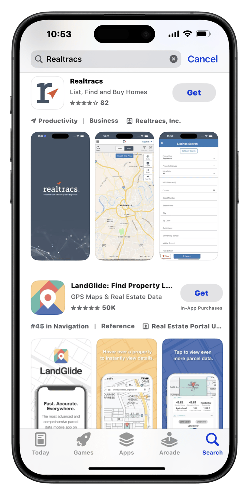 Realtracs App: Download