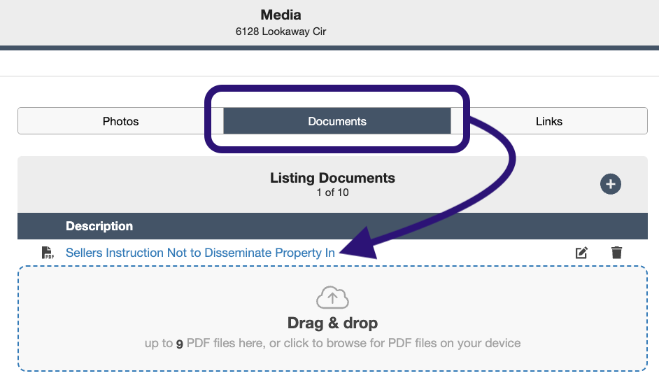 Listing Forms