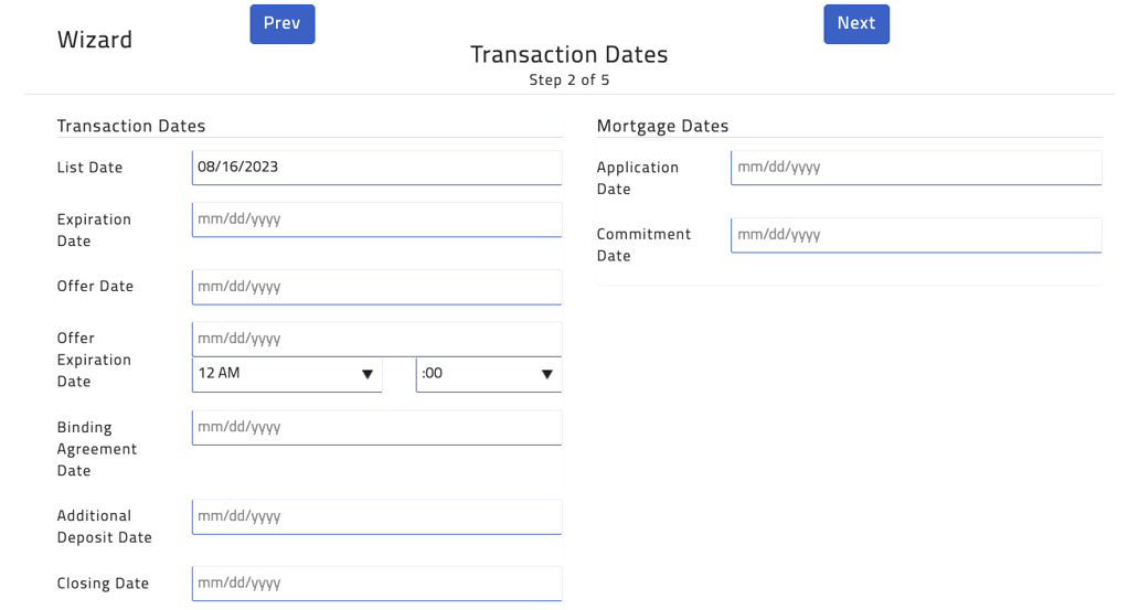 Transaction Desk Forms & Contracts