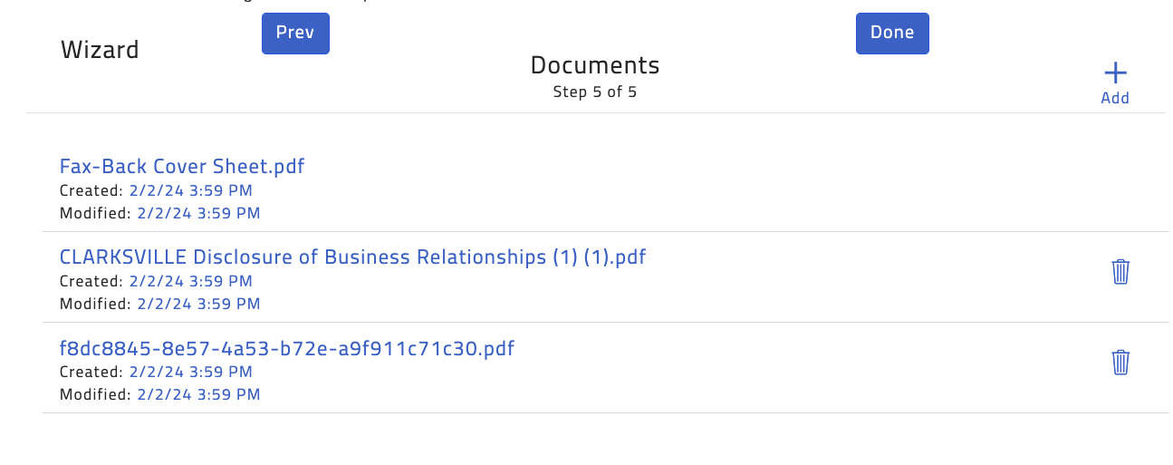 Transaction Desk Forms & Contracts