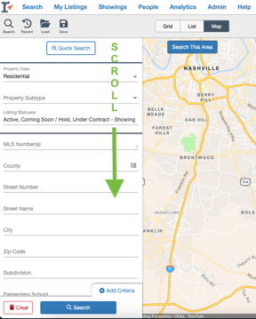 Search: Specific Criteria Search