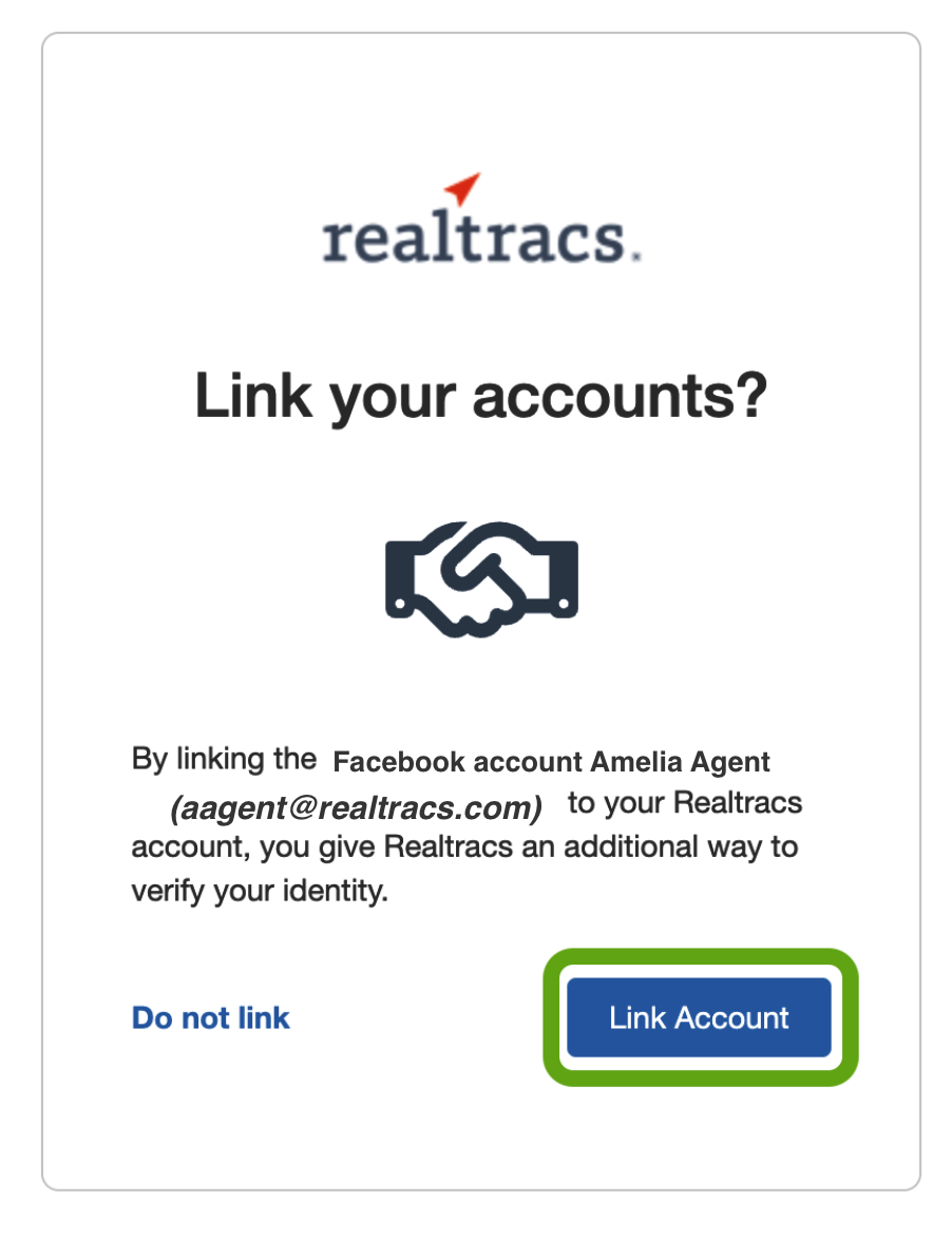 Settings: Sign In with Google/Facebook/Apple