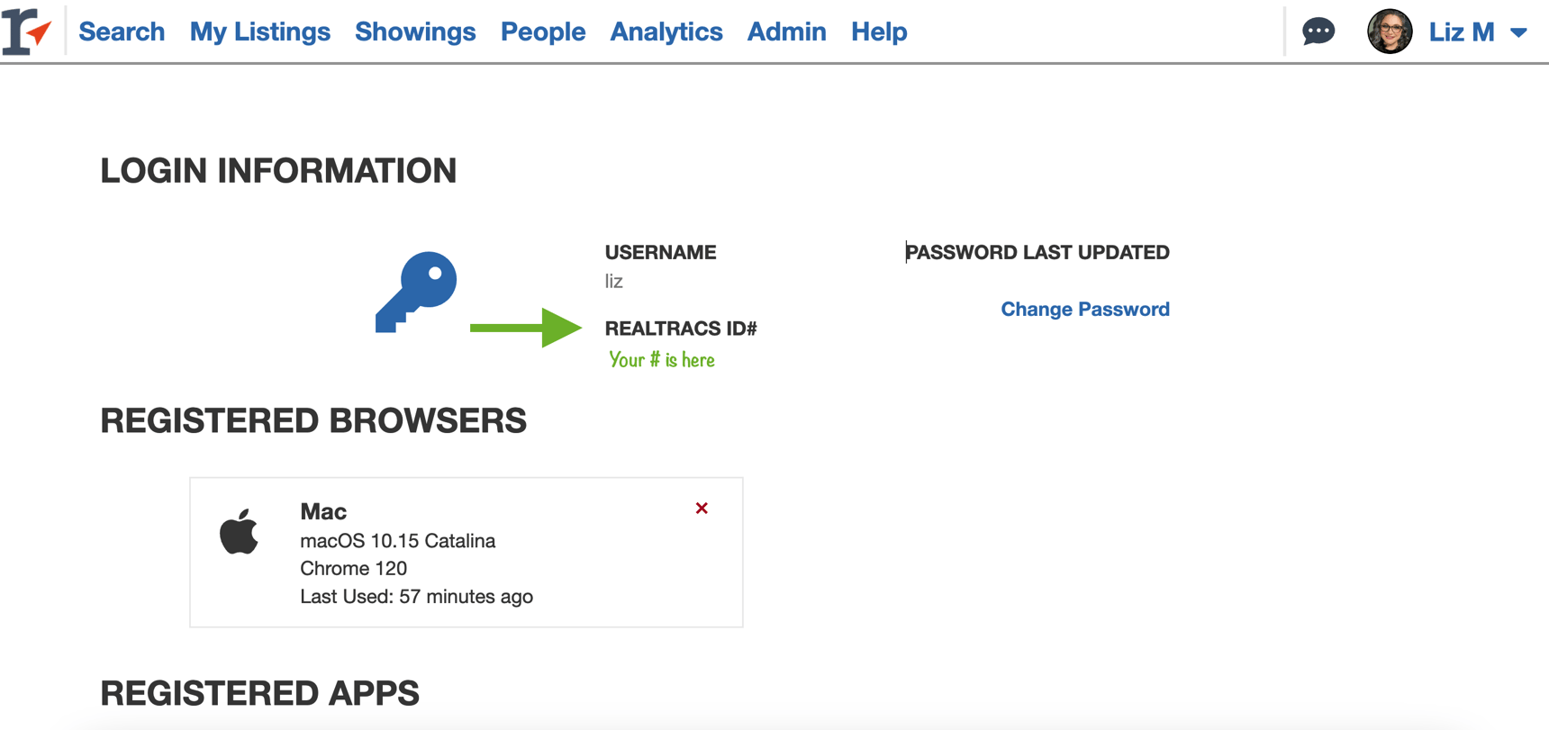 Settings: Where's My MLS ID Number?