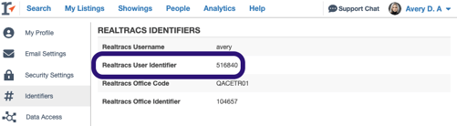 Settings: Where's My MLS ID Number?