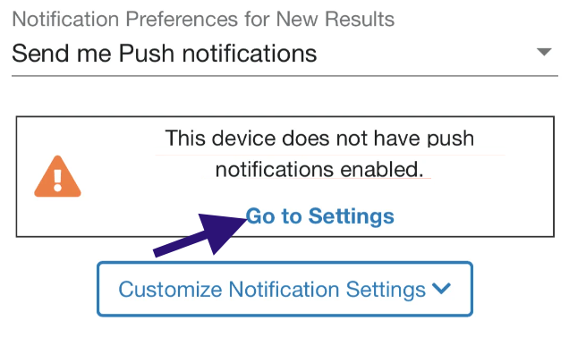 Listing Alerts: Push Notifications: Agent