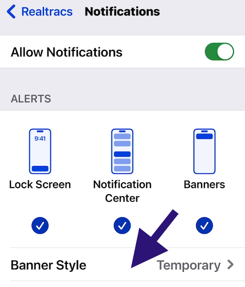 Listing Alerts: Push Notifications: Agent