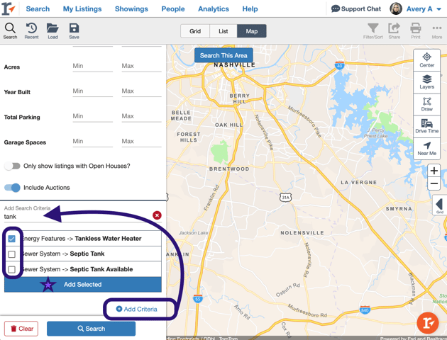 Search: Specific Criteria Search