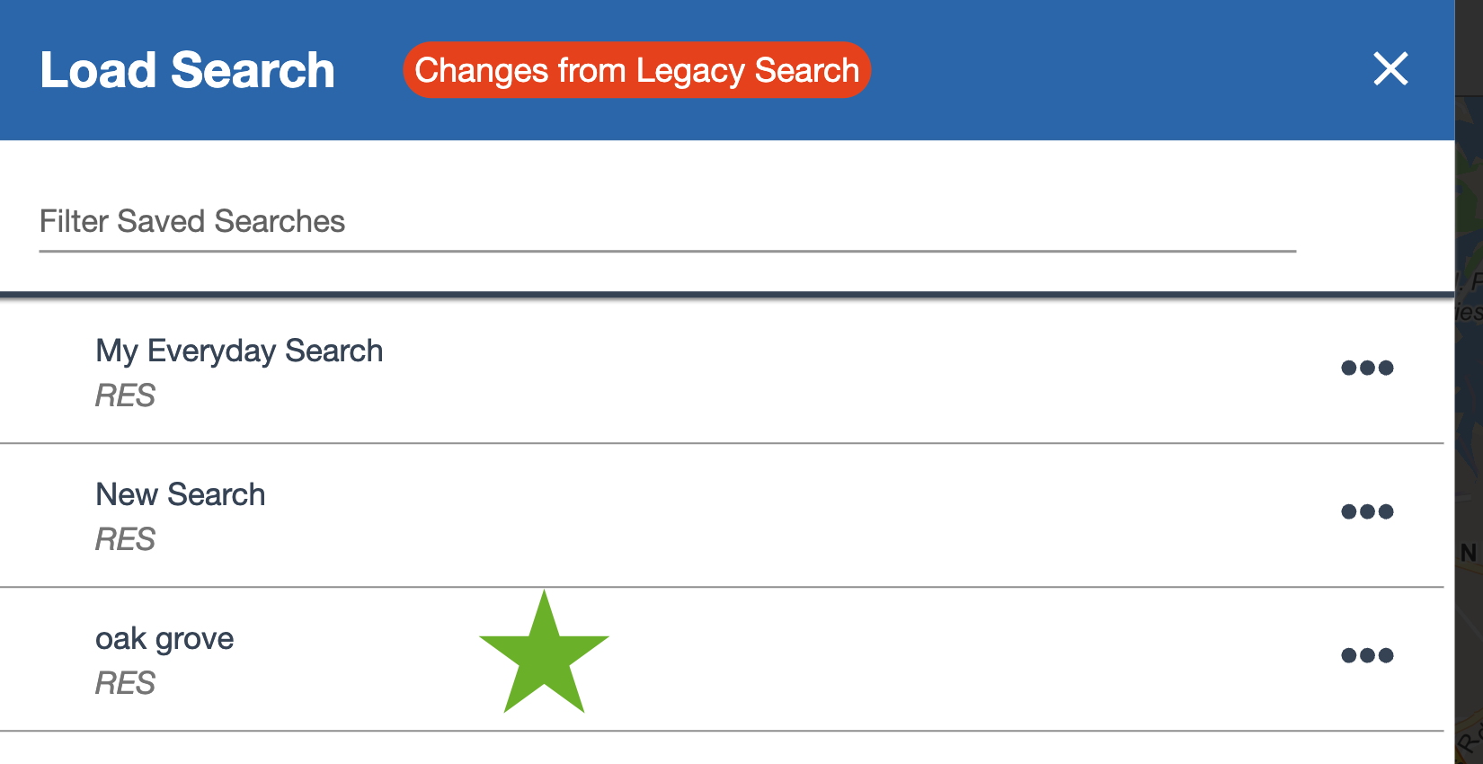 SEARCH: Save Search Criteria