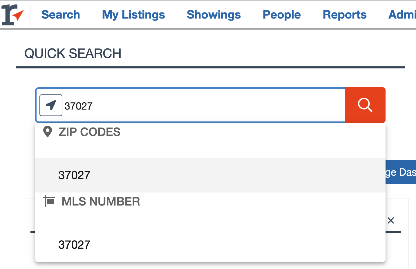 Search: Customizable List View Layout